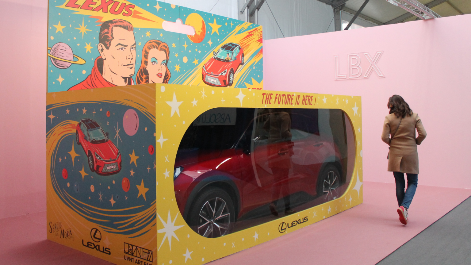 Lexus booth at Urvanity Fair 2024 - Northern Design